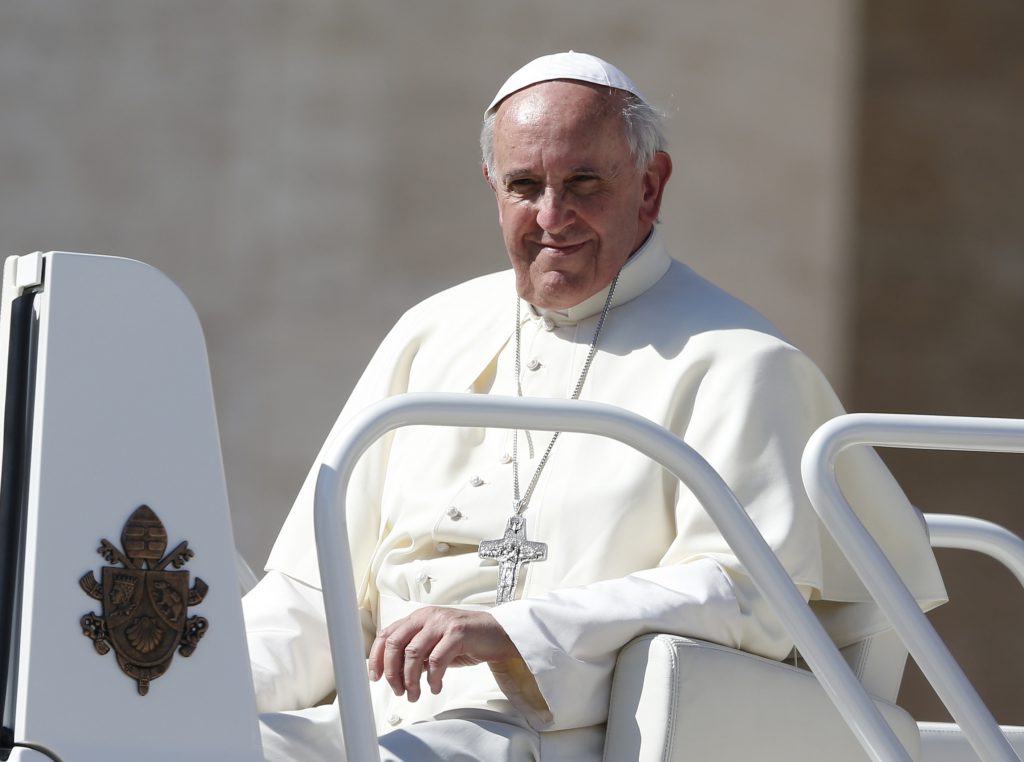 Pope leaves general audience in St. Peter's Square at Vatican | The Record