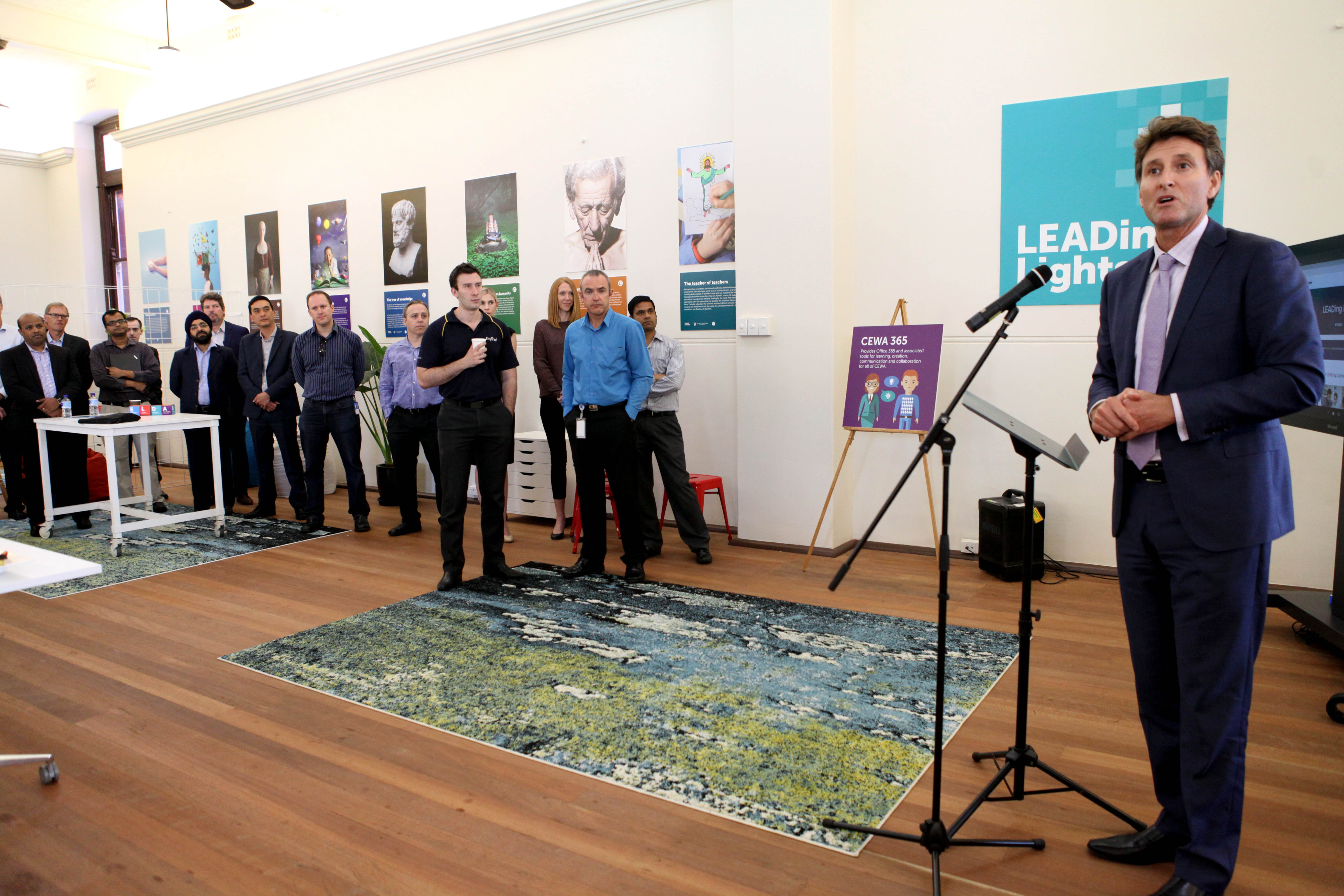 Steven Worrall speaking at CEWA_web | The Record