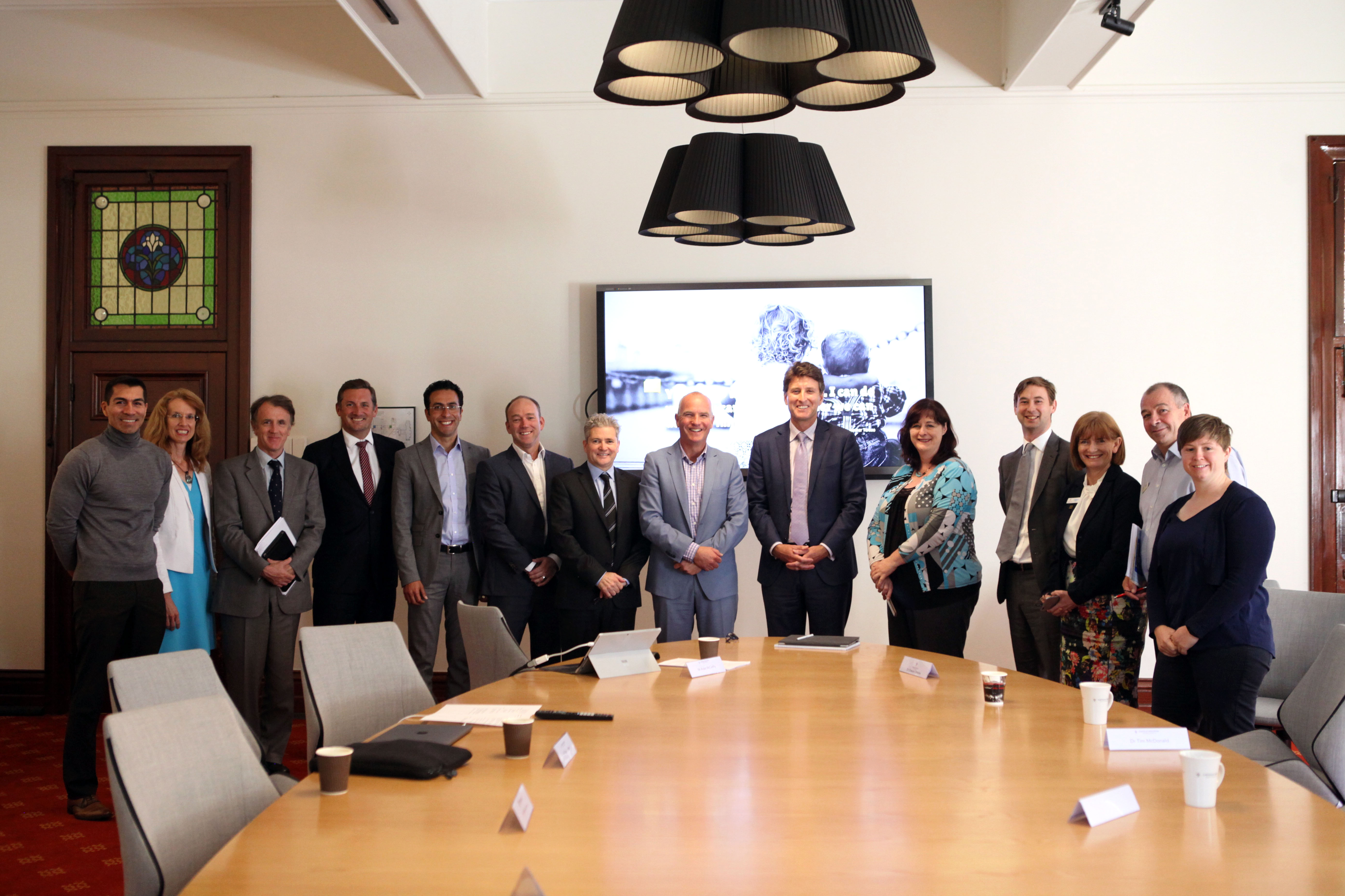 Steven Worrall with CEWA Exec,Leading Lights team and Microsoft team ...