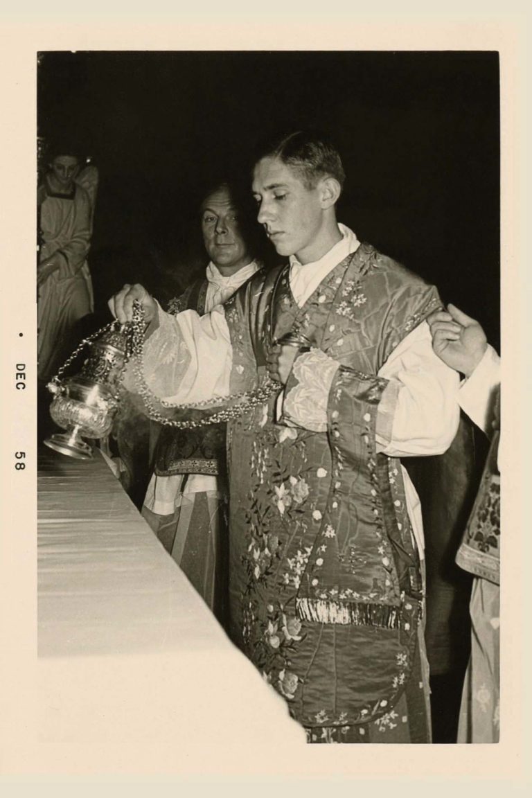 Archbishop Hickey - first mass December 1958_web | The Record